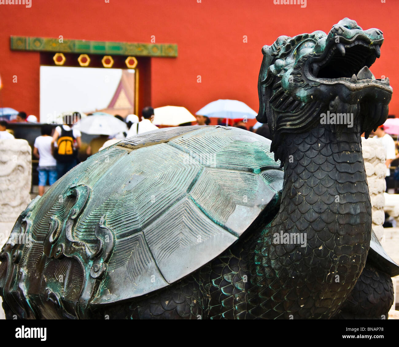 Turtle sculpture Forbidden City Beijing China Asia Stock Photo - Alamy
