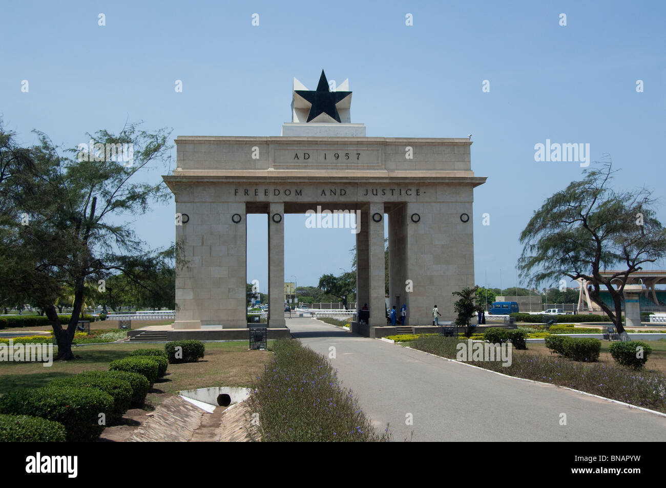 Africa, Ghana, Accra. Independence Square, Freedom Arch Stock Photo - Alamy