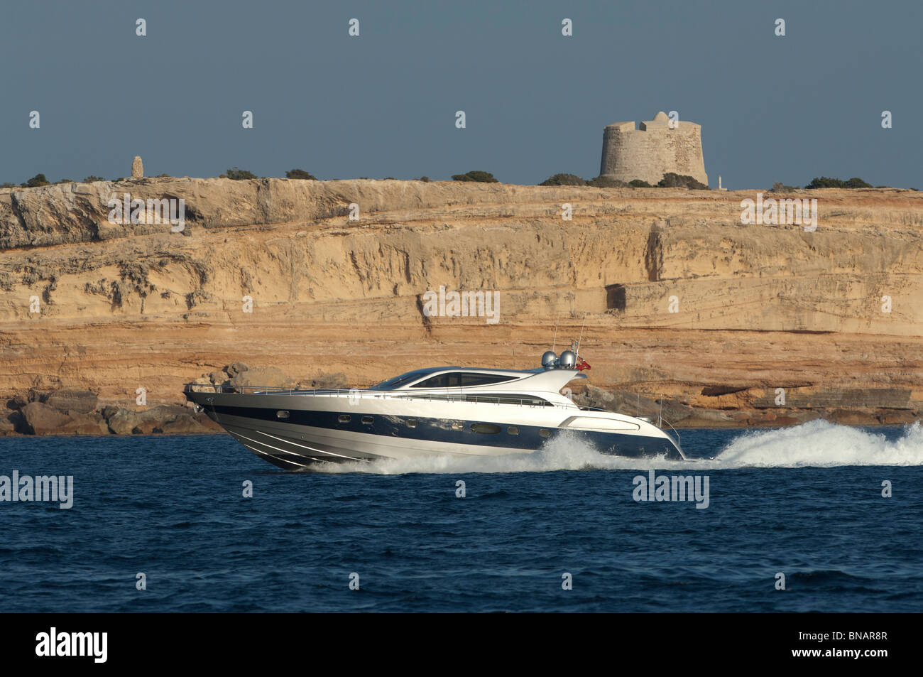 Speed boat in the mediterranean sea hi-res stock photography and images ...