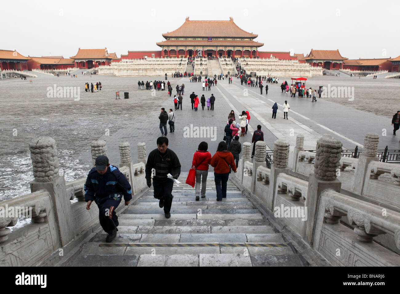 China, Beijing, The Imperial Palace in the Forbidden City Stock Photo ...