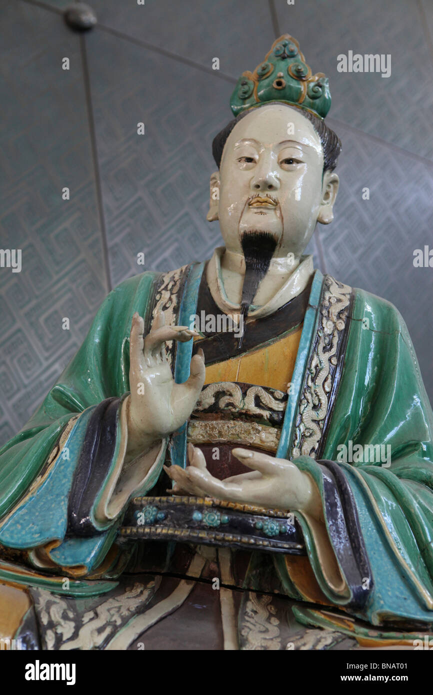 China, Tianjin, Interior of the Tianjin Museum Ming Dynasty ...