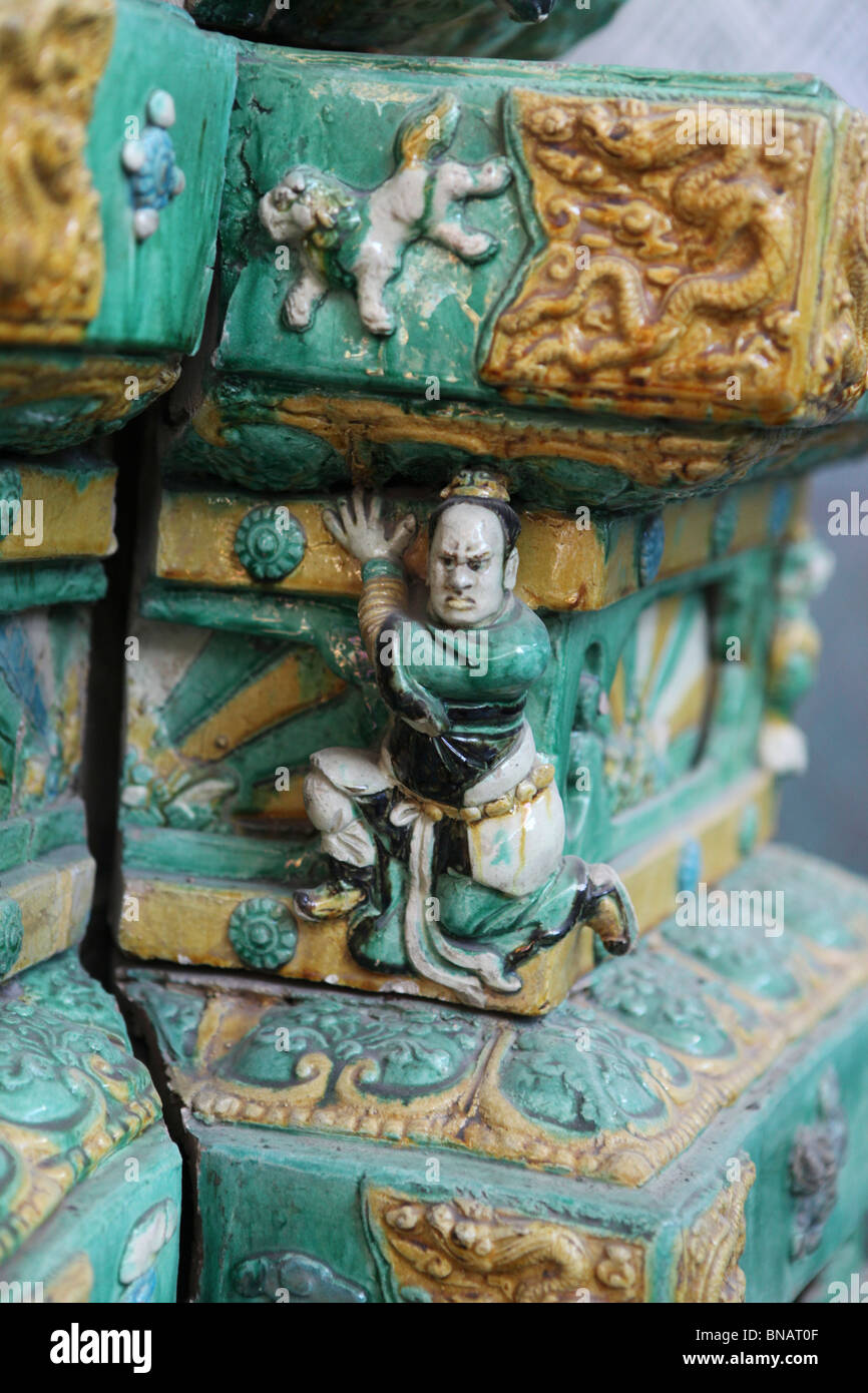 China, Tianjin, Interior of the Tianjin Museum Ming Dynasty ...