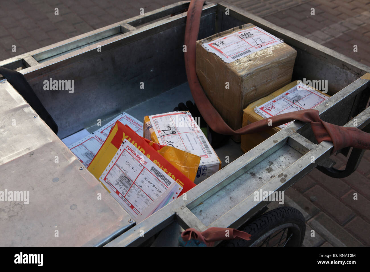 China post parcels hi-res stock photography and images - Alamy