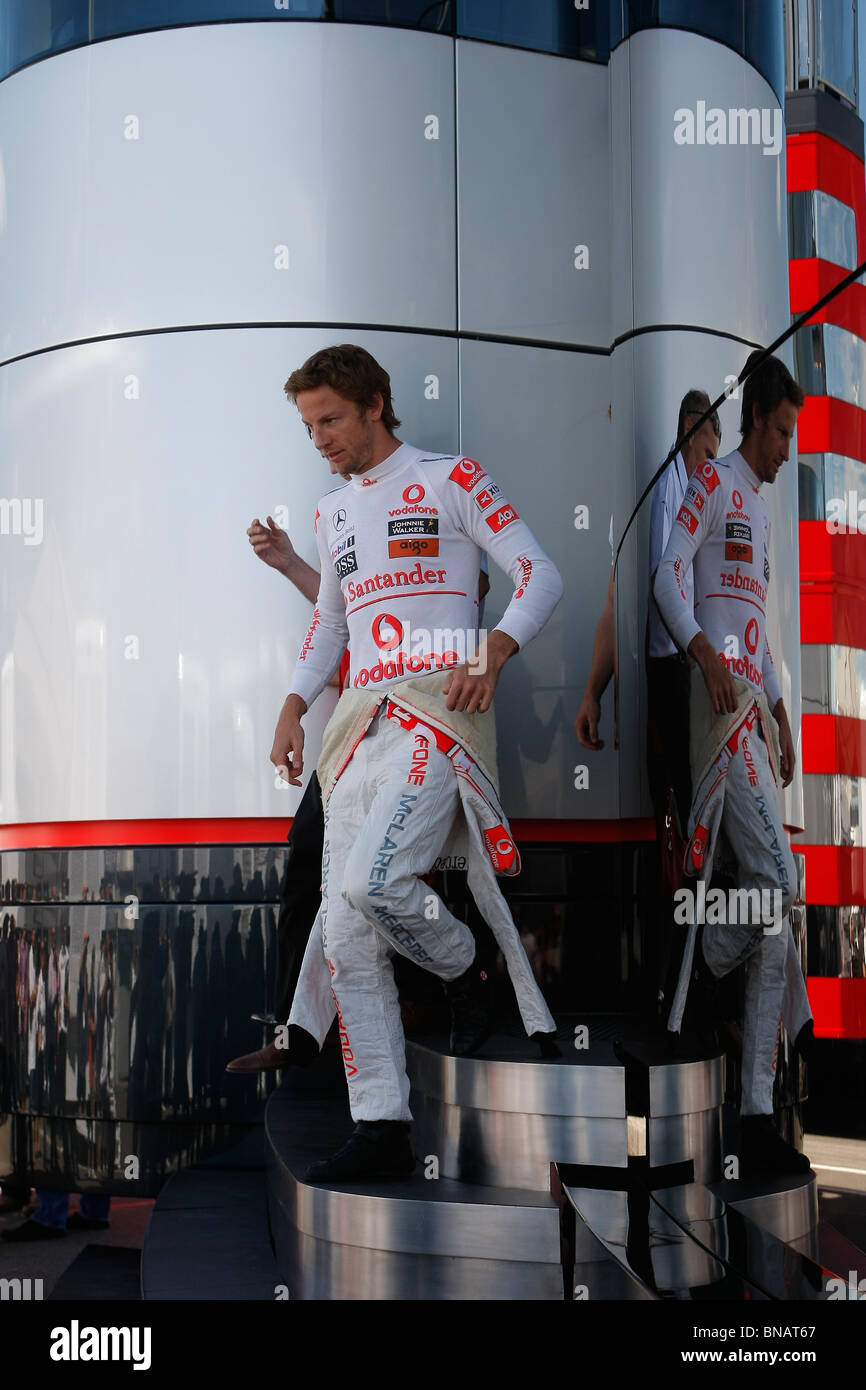 Motor racing jenson button hi-res stock photography and images - Alamy