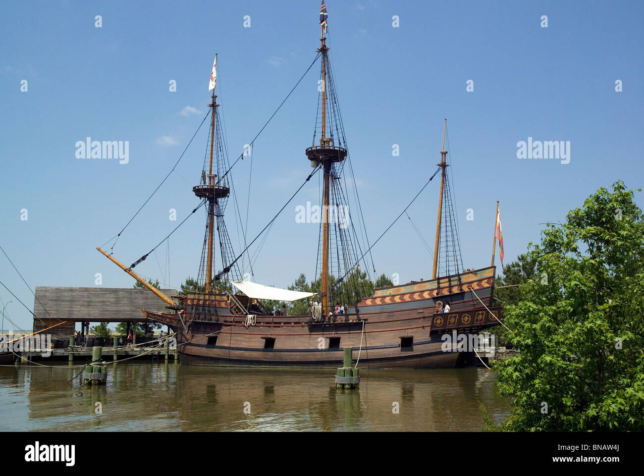 Jamestown virginia ship High Resolution Stock Photography and Images ...