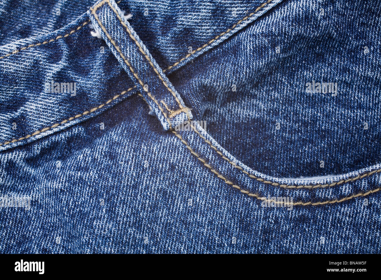 a blue jean close up shot Stock Photo - Alamy