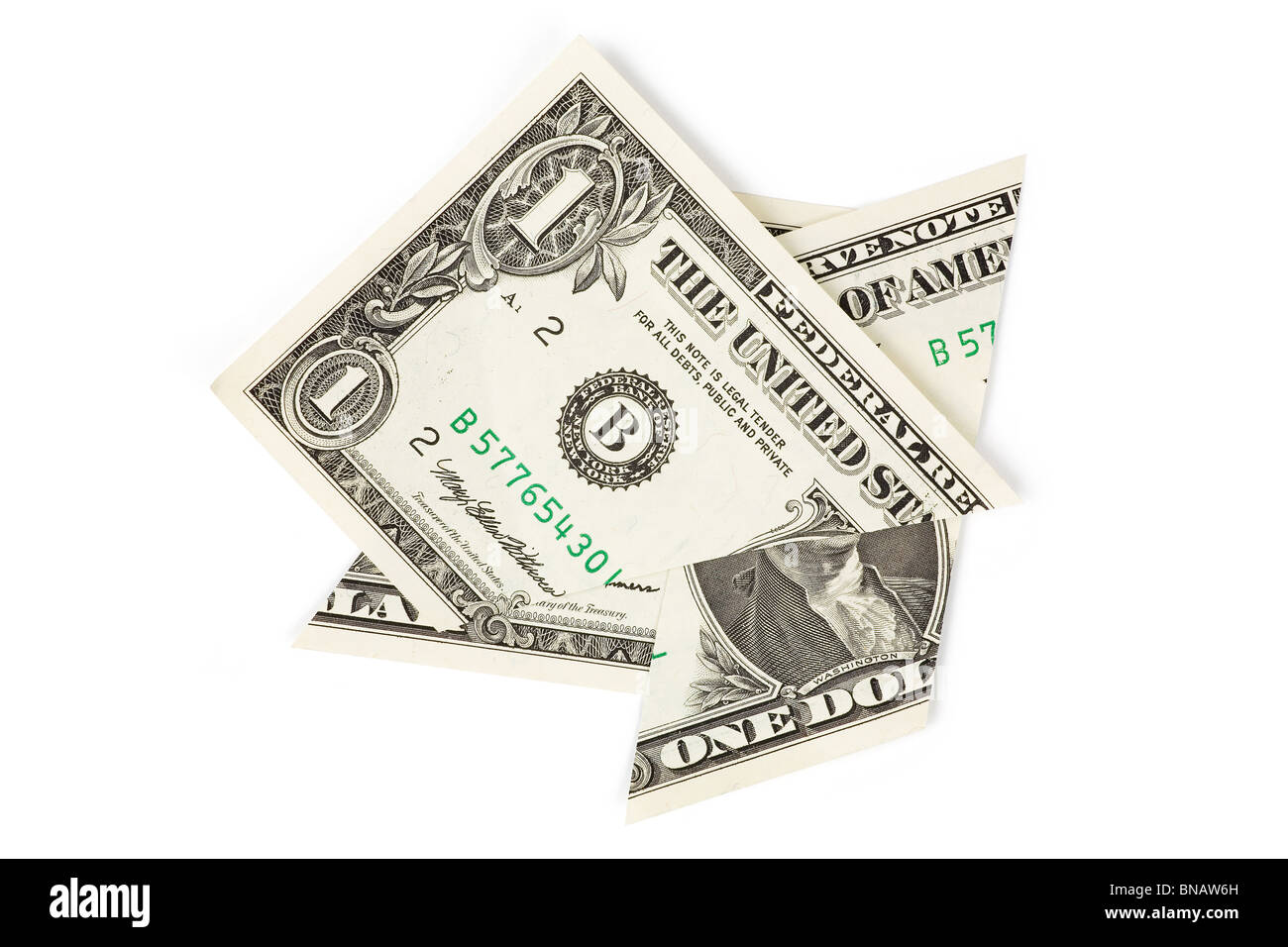 Dollars Puzzle with white background, concept of Financial Problem ...