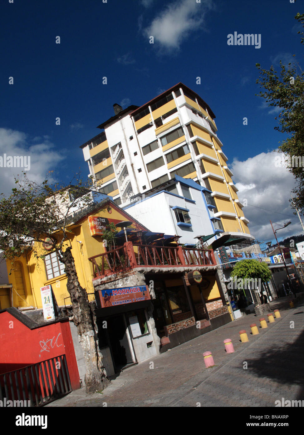 La Mariscal in Quito in Ecuador Stock Photo - Alamy