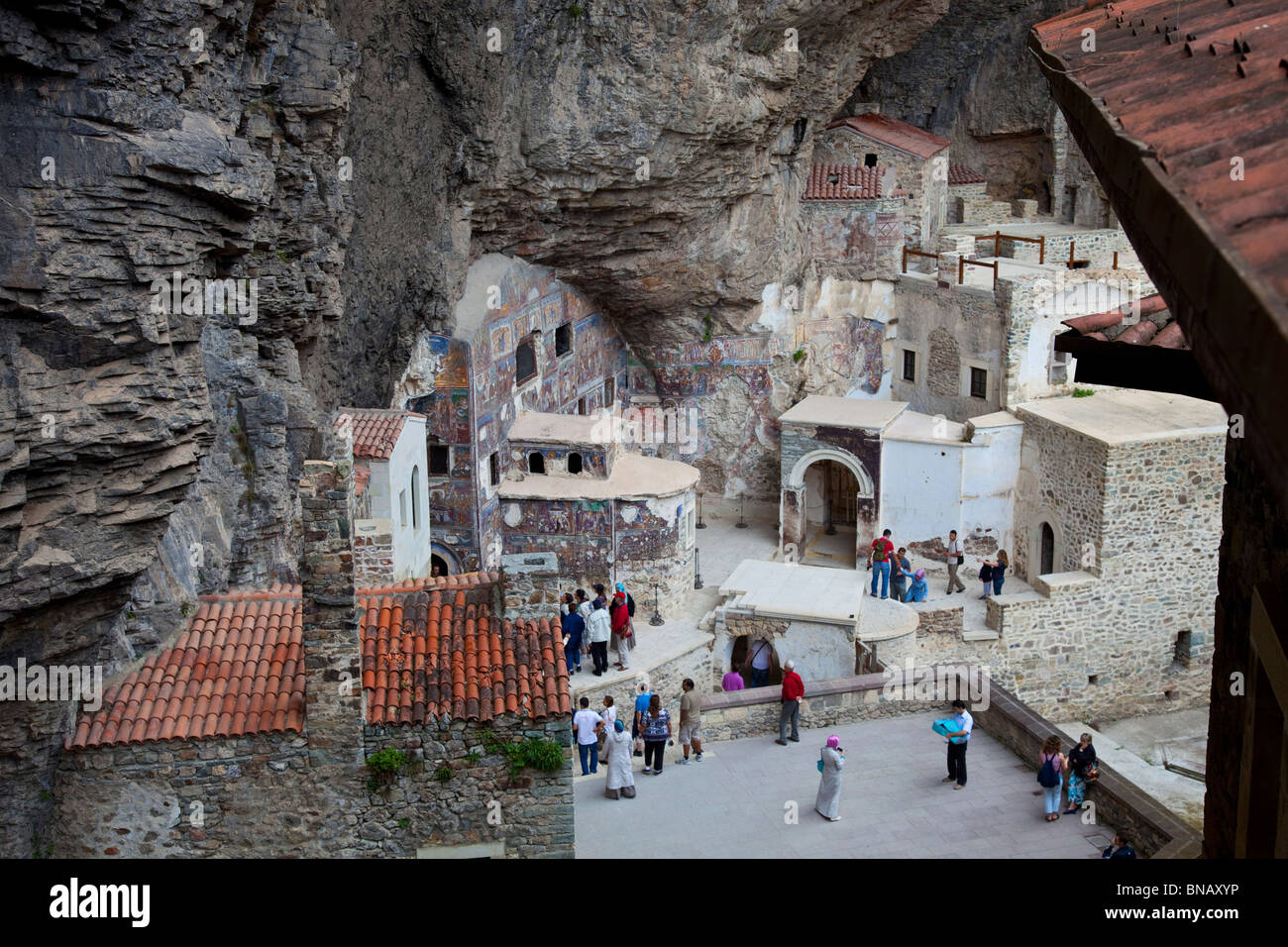 Greek Orthodox Sumela Monastery near Trabzon Turkey Stock Photo - Alamy