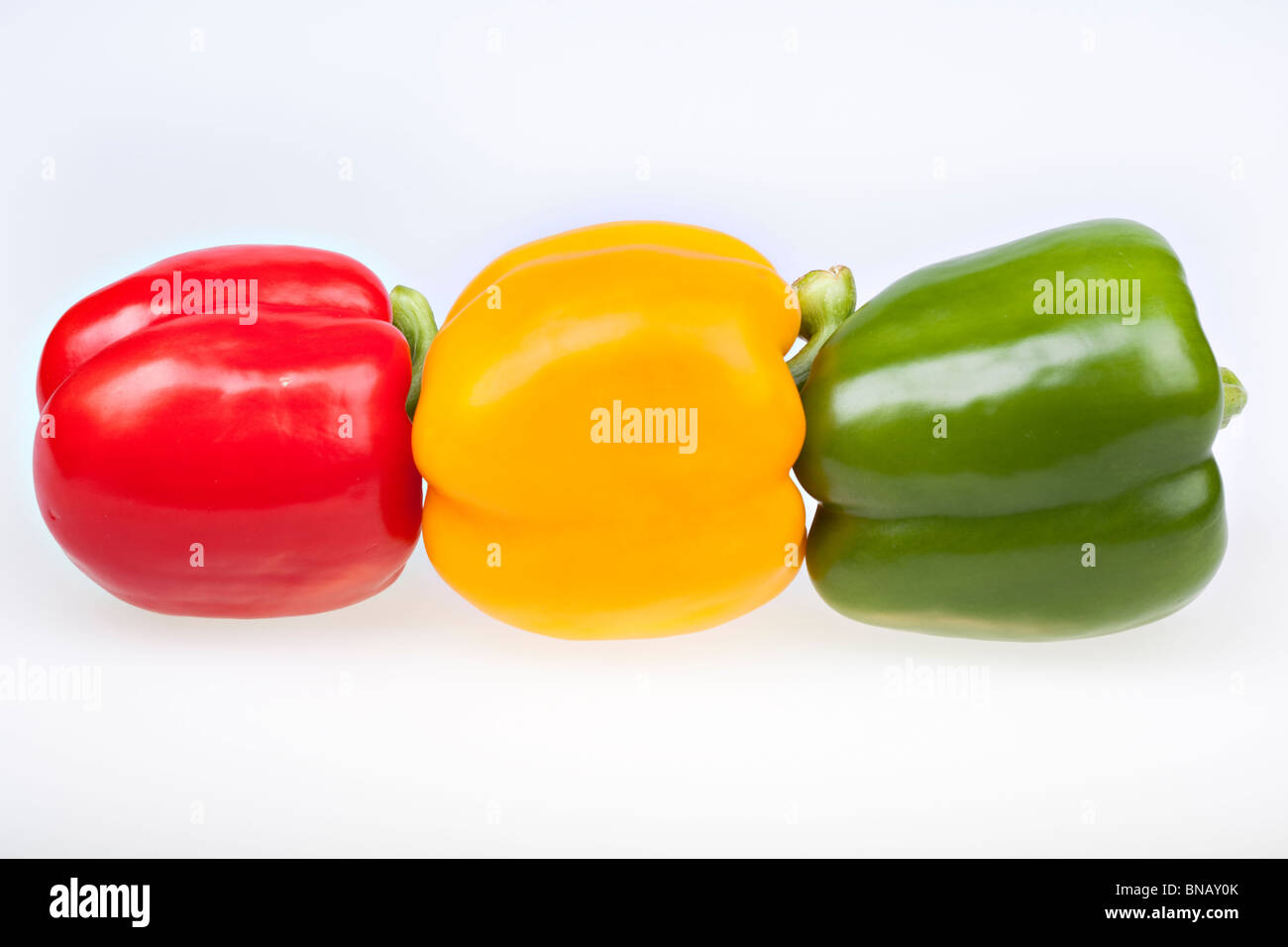 Fresh sweet pepper isolated on white background Stock Photo - Alamy