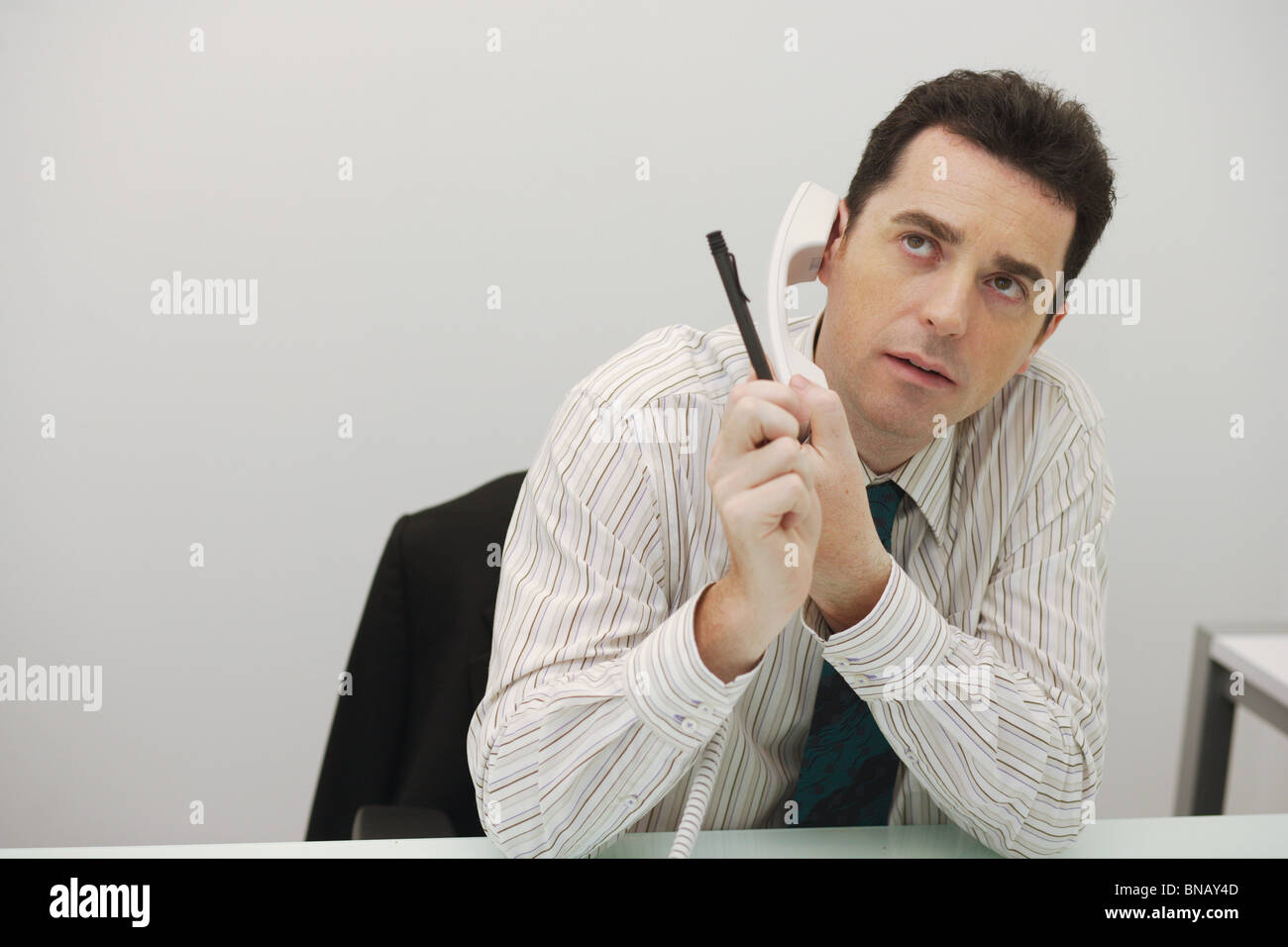 white-collar workers working in office Stock Photo - Alamy
