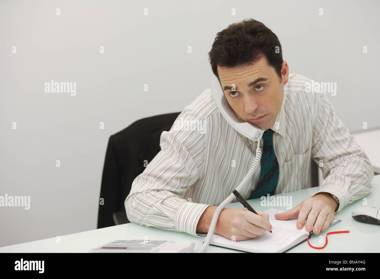white-collar workers working in office Stock Photo - Alamy