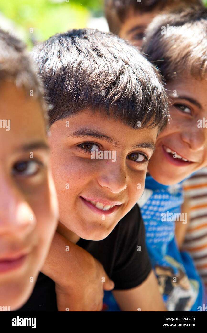 Turkish boys smiling hi-res stock photography and images - Alamy