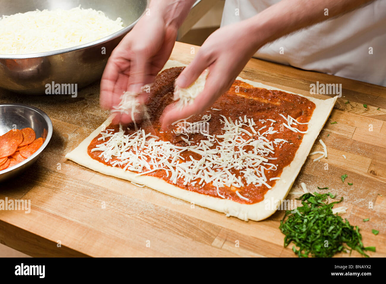 Pizza anatomy hi-res stock photography and images - Alamy