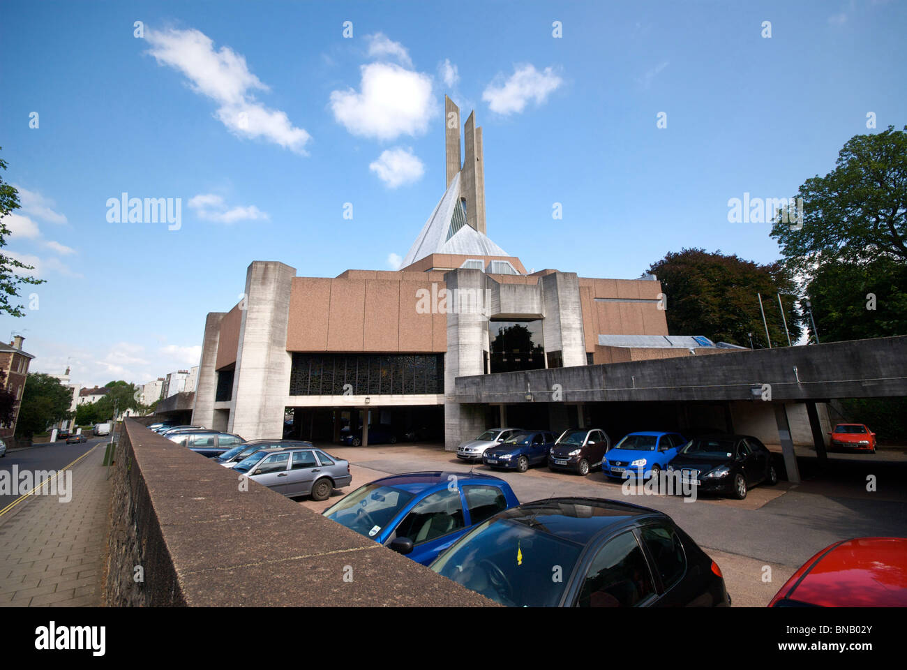 Clifton Bristol UK Roman Catholic Cathedral Car Park Stock Photo - Alamy