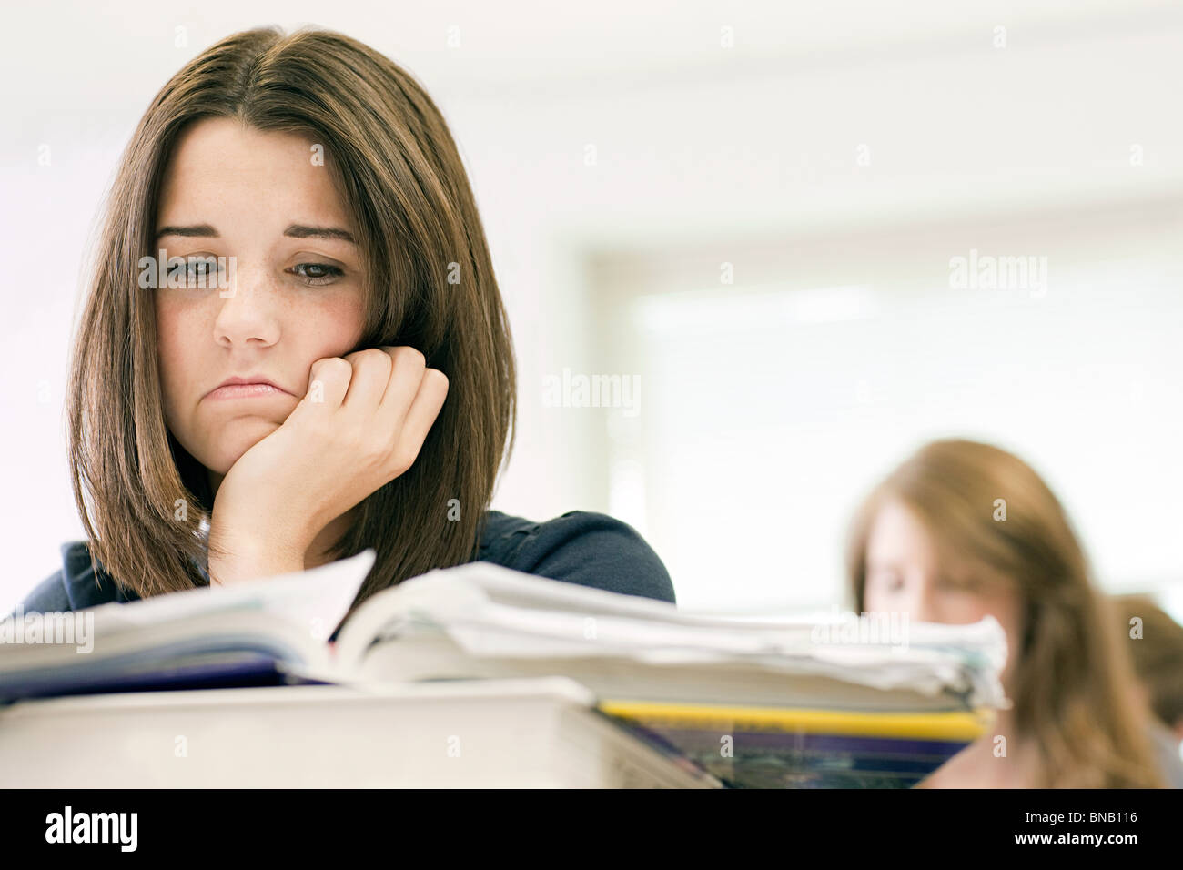 Anxious student hi-res stock photography and images - Alamy