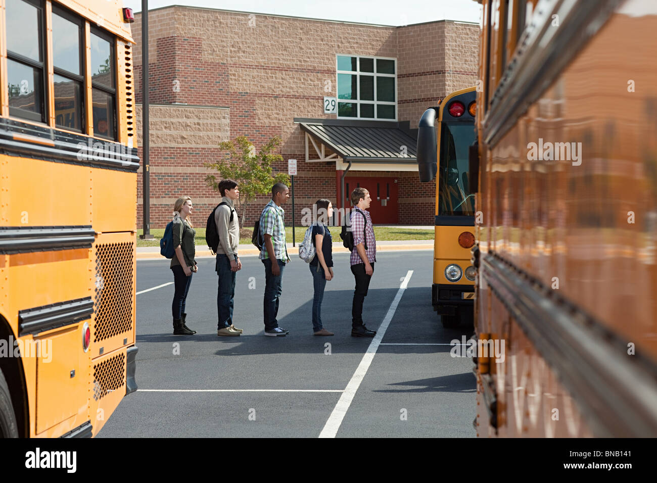 Waiting For The Bus High Resolution Stock Photography and Images - Alamy