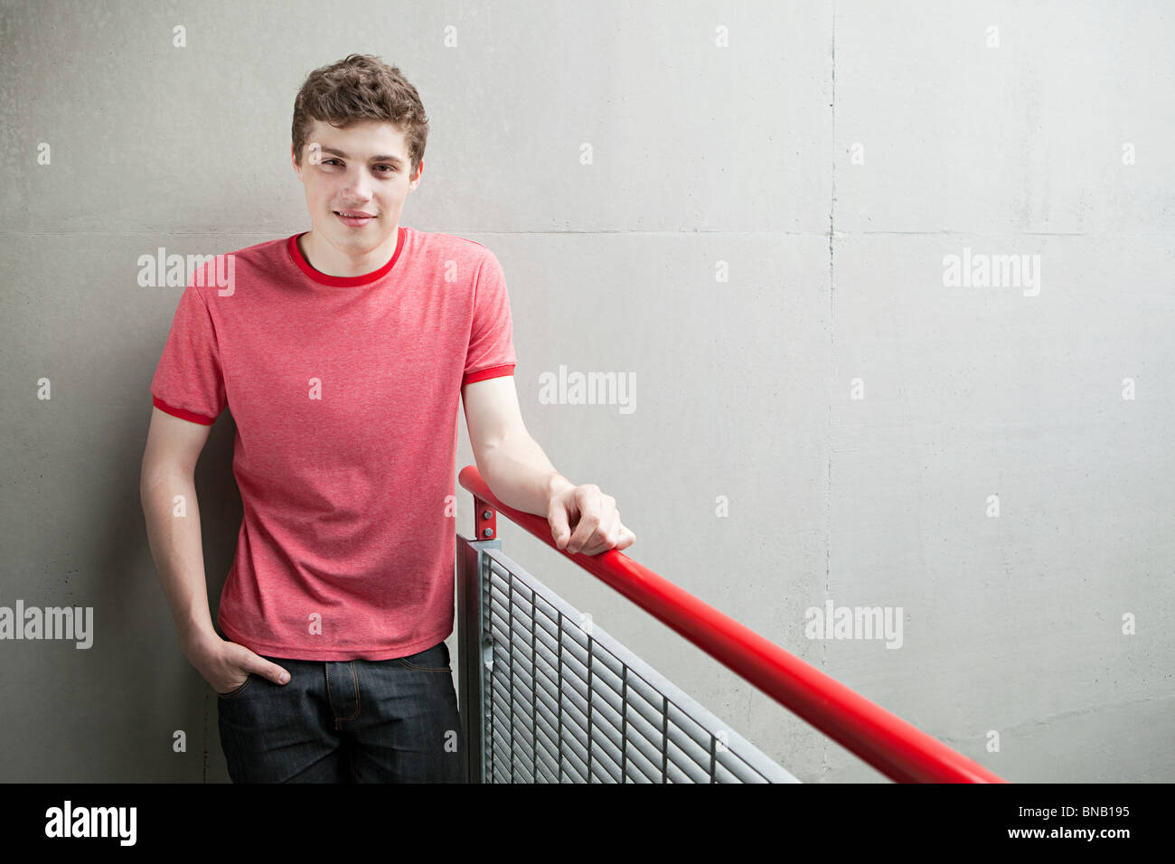 Stand by railing hi-res stock photography and images - Alamy