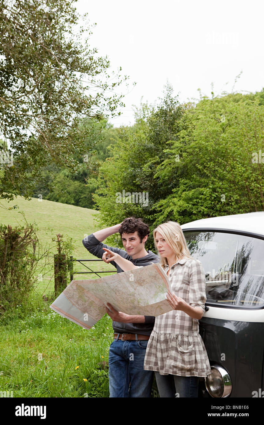 Van map hi-res stock photography and images - Alamy