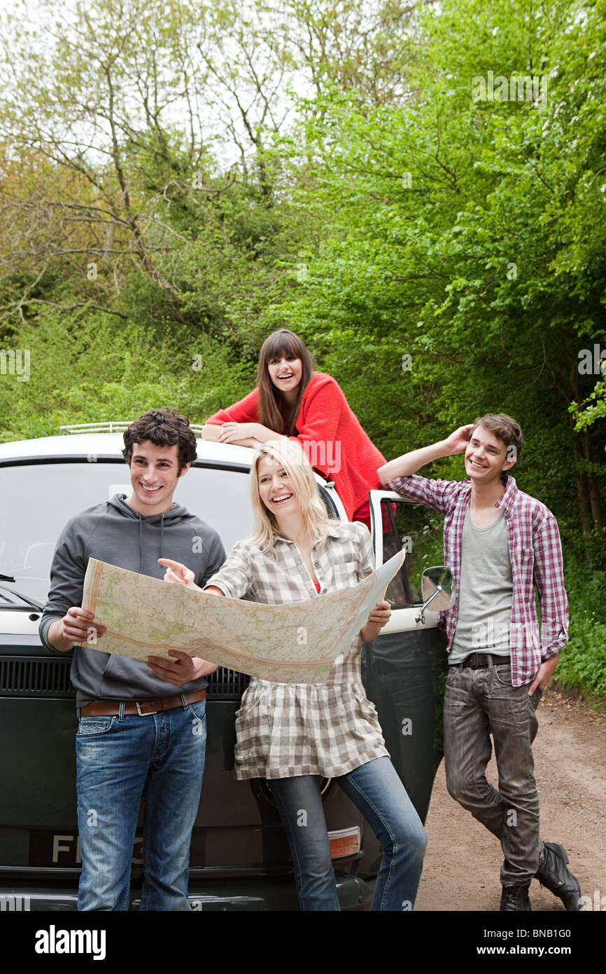 Van map hi-res stock photography and images - Alamy