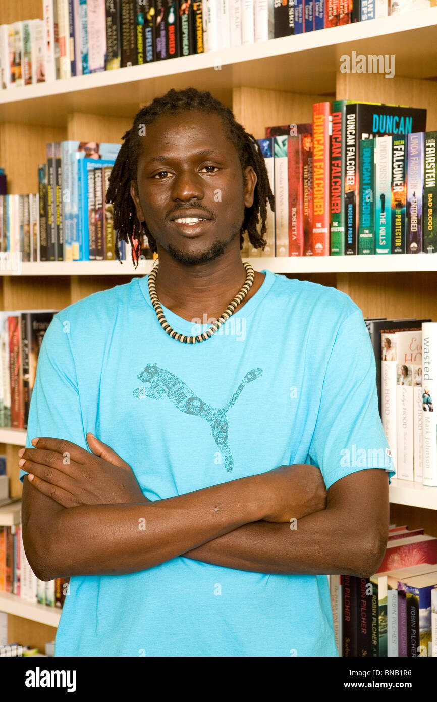 Emmanuel Jal Sudanese musician and former child soldier Stock Photo - Alamy