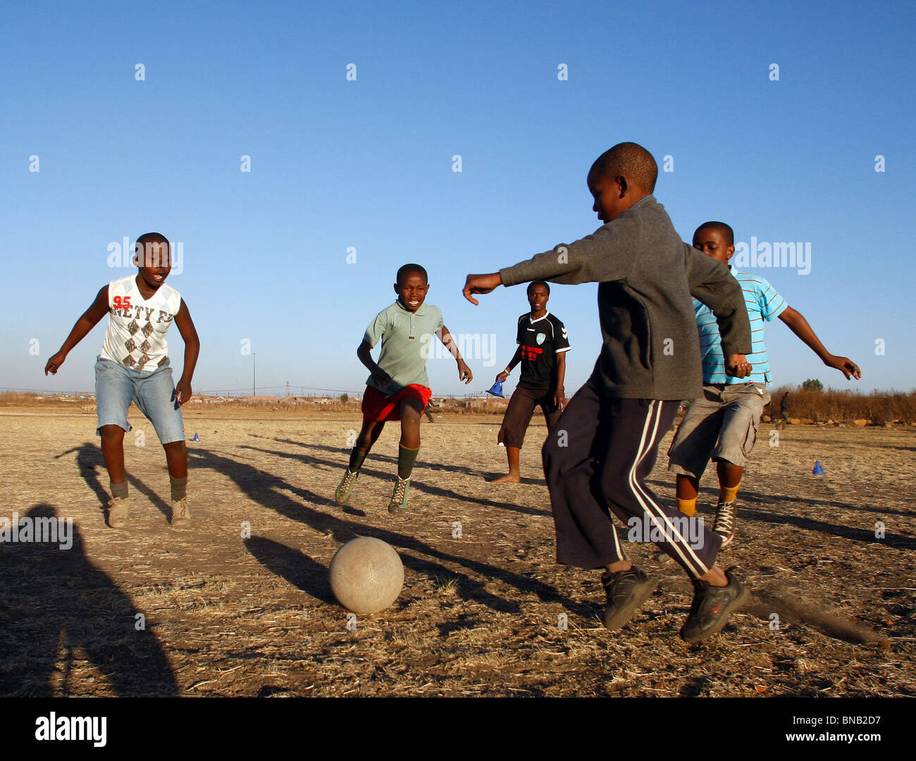 CHILDREN PLAYING FOOTBALL TOWNSHIP FOOBALL TRAINING STRE SHARPEVILLE ...