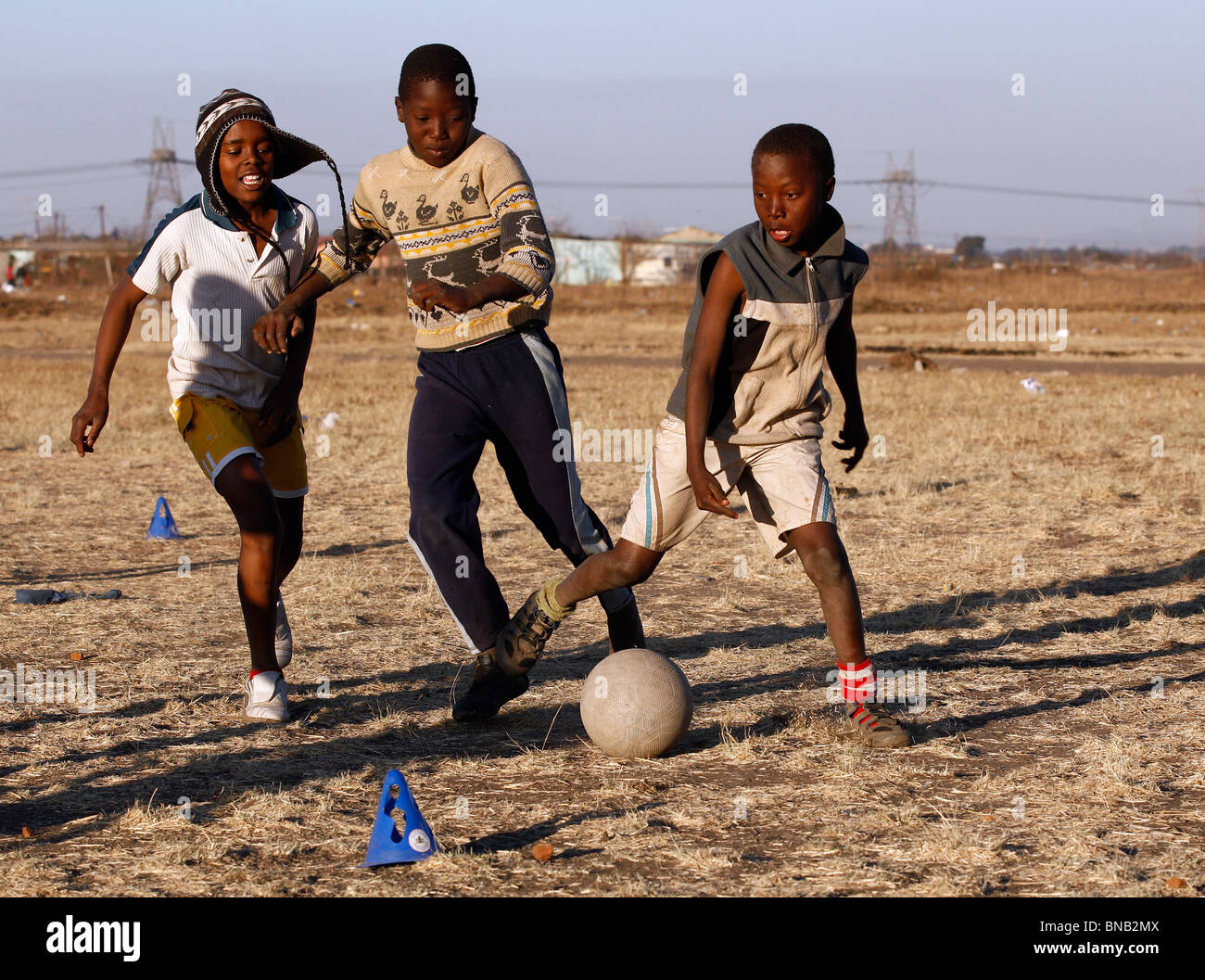 CHILDREN PLAYING FOOTBALL TOWNSHIP FOOBALL TRAINING STRE SHARPEVILLE ...