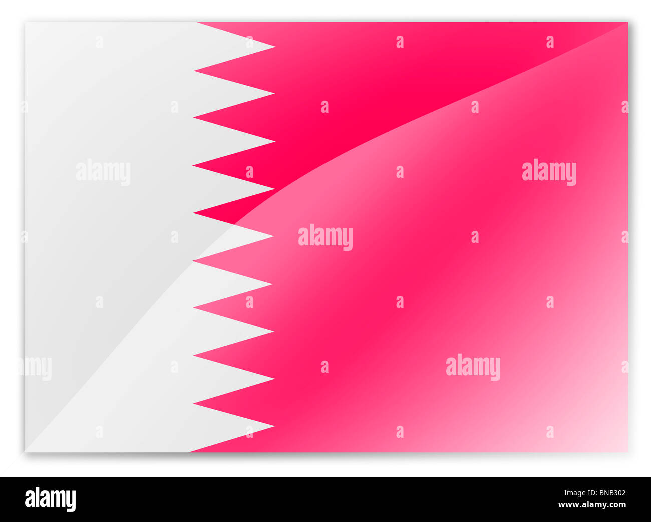 Qatar flag hi-res stock photography and images - Alamy