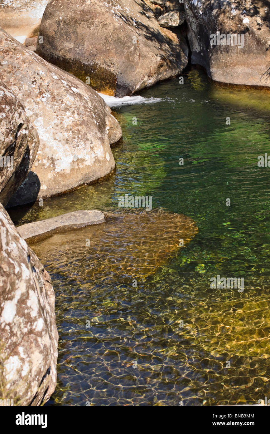 Crystal clear water mountain stream hi-res stock photography and images ...