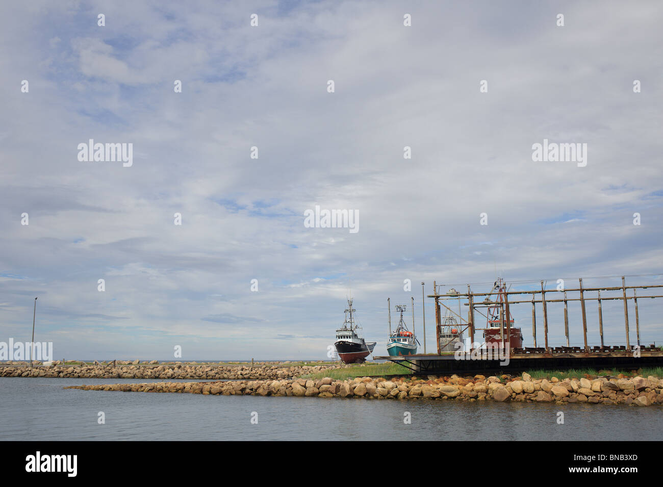 Caraquet dock hi-res stock photography and images - Alamy
