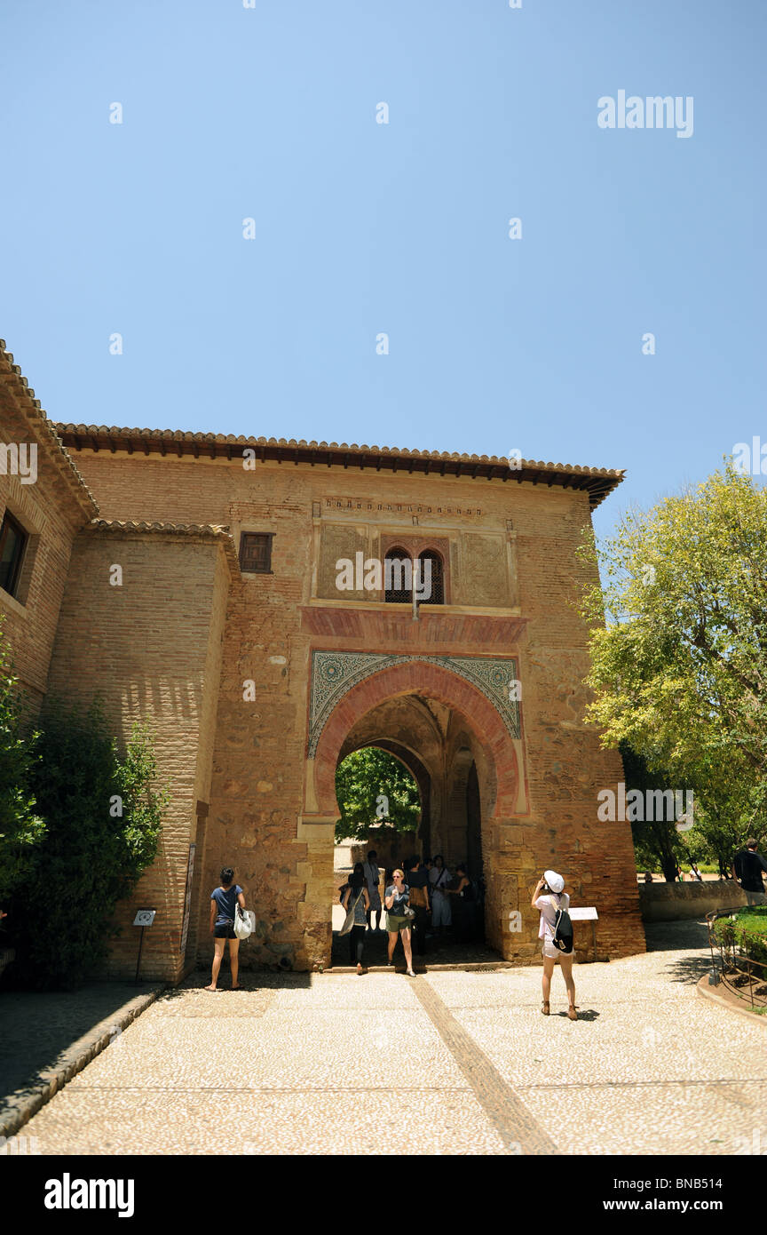 The Wine Gate the original entrance to the medina of the Alhambra and ...