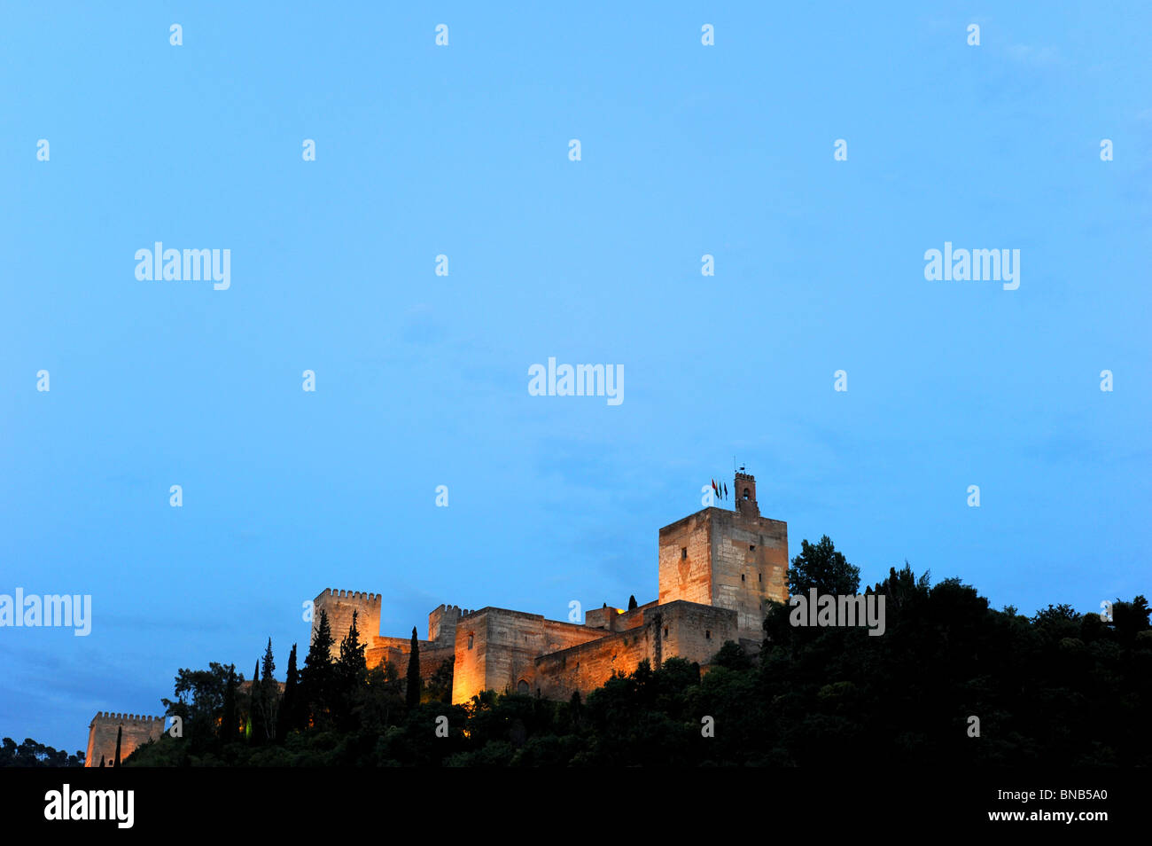 Alcazaba section alhambra palace hi-res stock photography and images ...