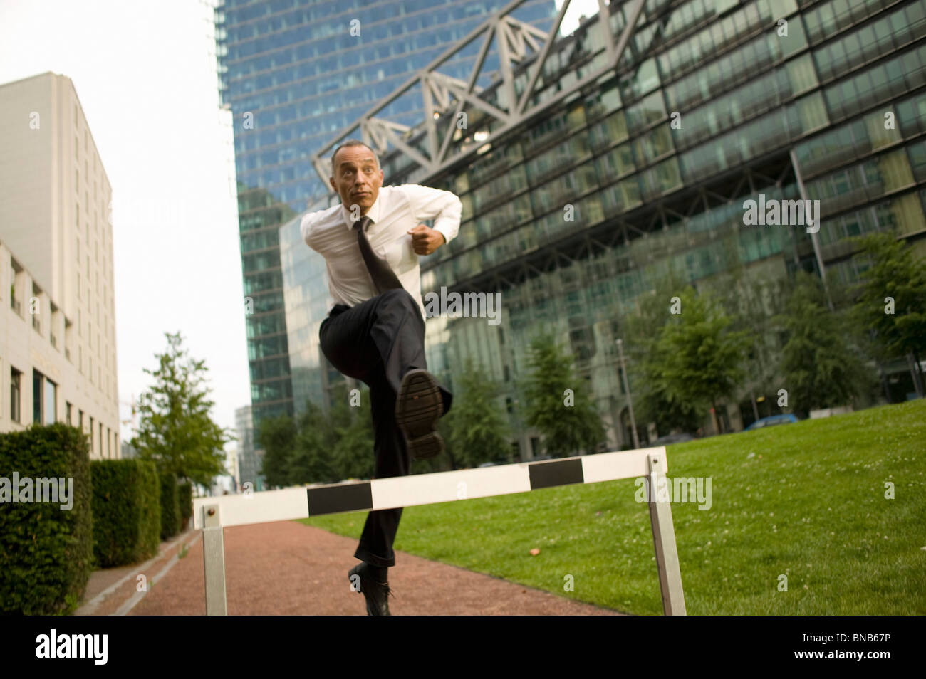 Clearing Hurdle High Resolution Stock Photography and Images - Alamy