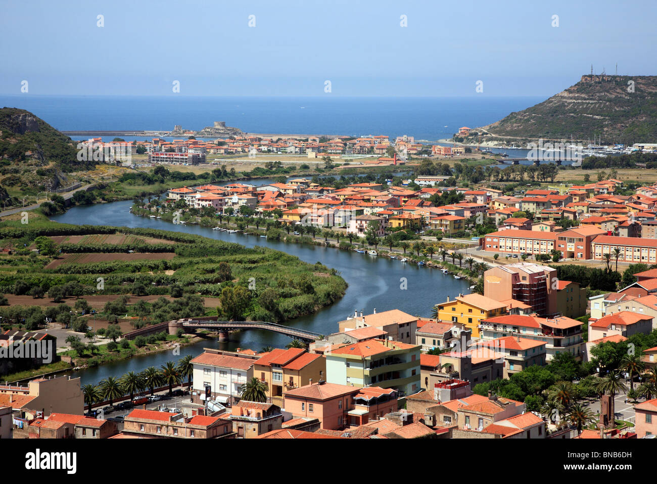 Sardinia bosa castle hi-res stock photography and images - Alamy