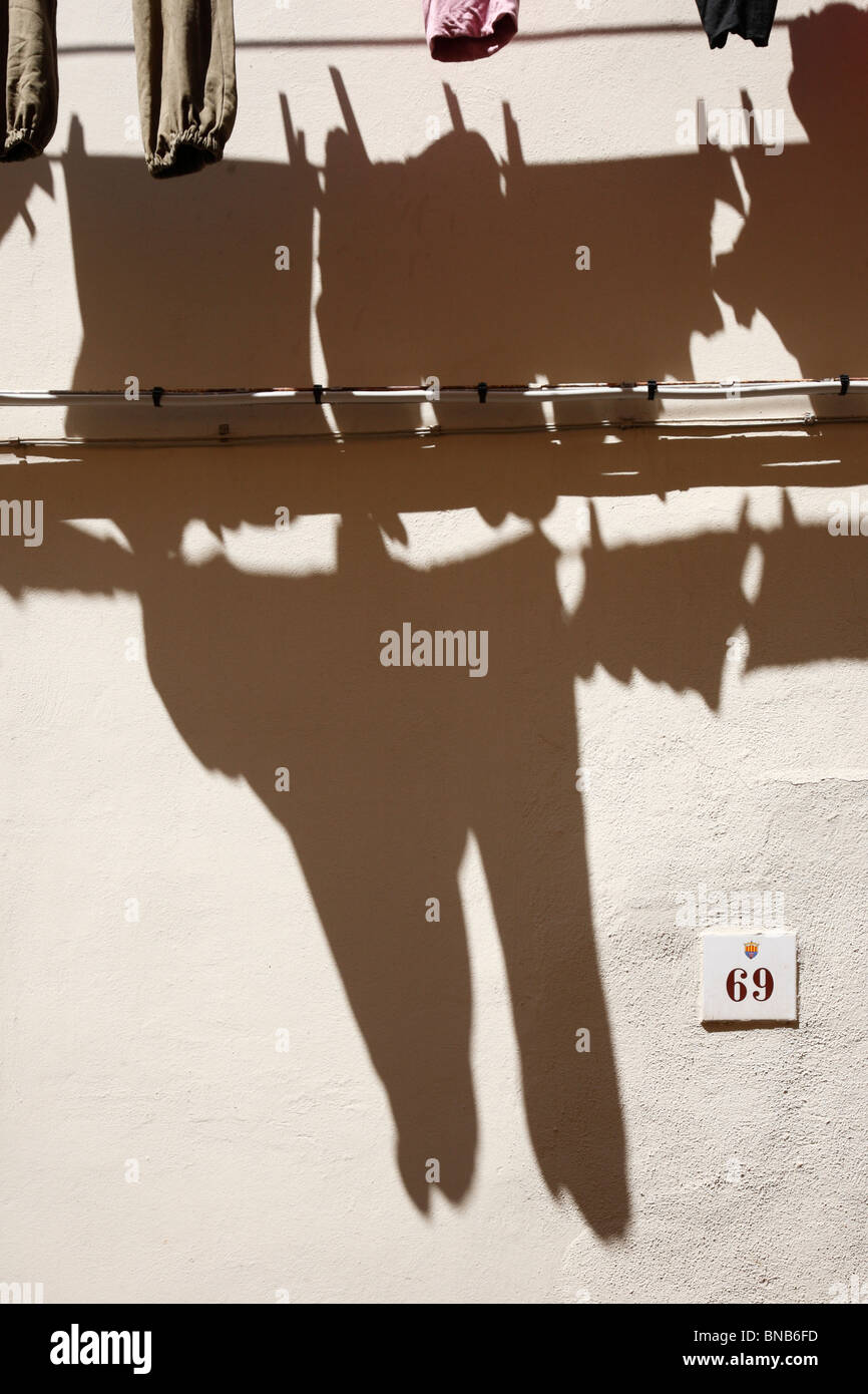 Washing line abstract hi-res stock photography and images - Alamy