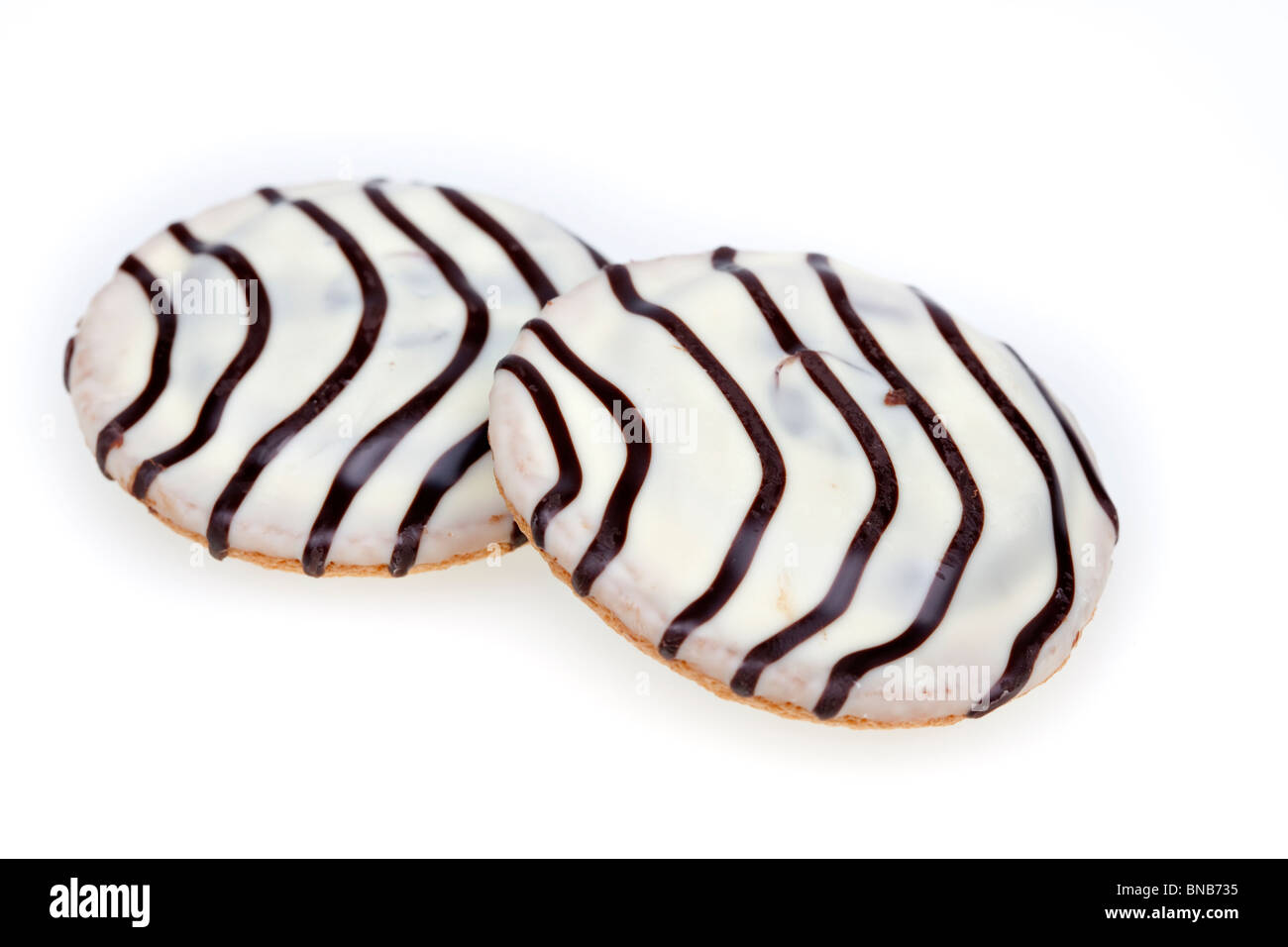 biscuits isolated on white background Stock Photo - Alamy
