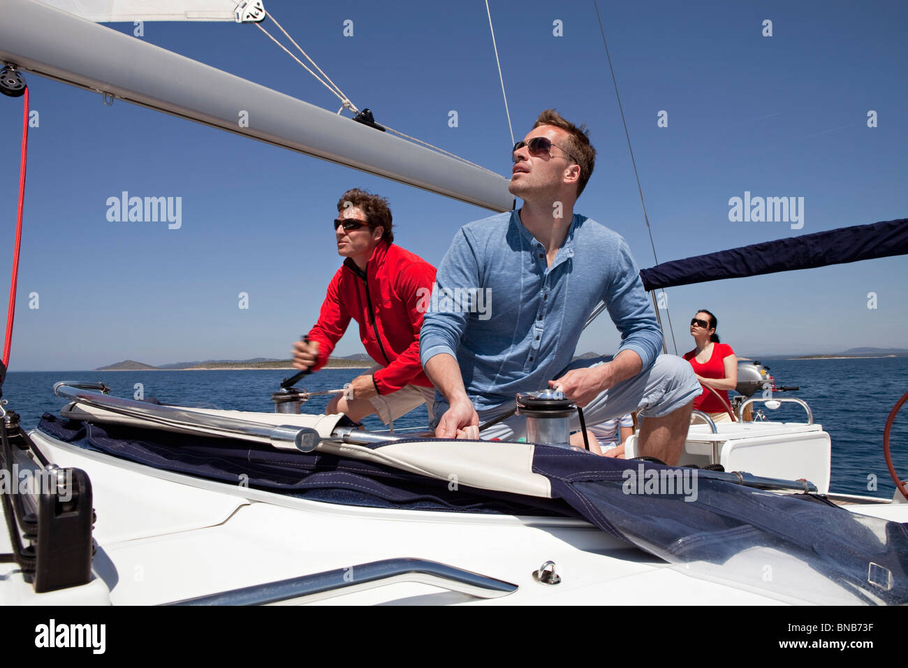 Setting sail on three hi-res stock photography and images - Alamy