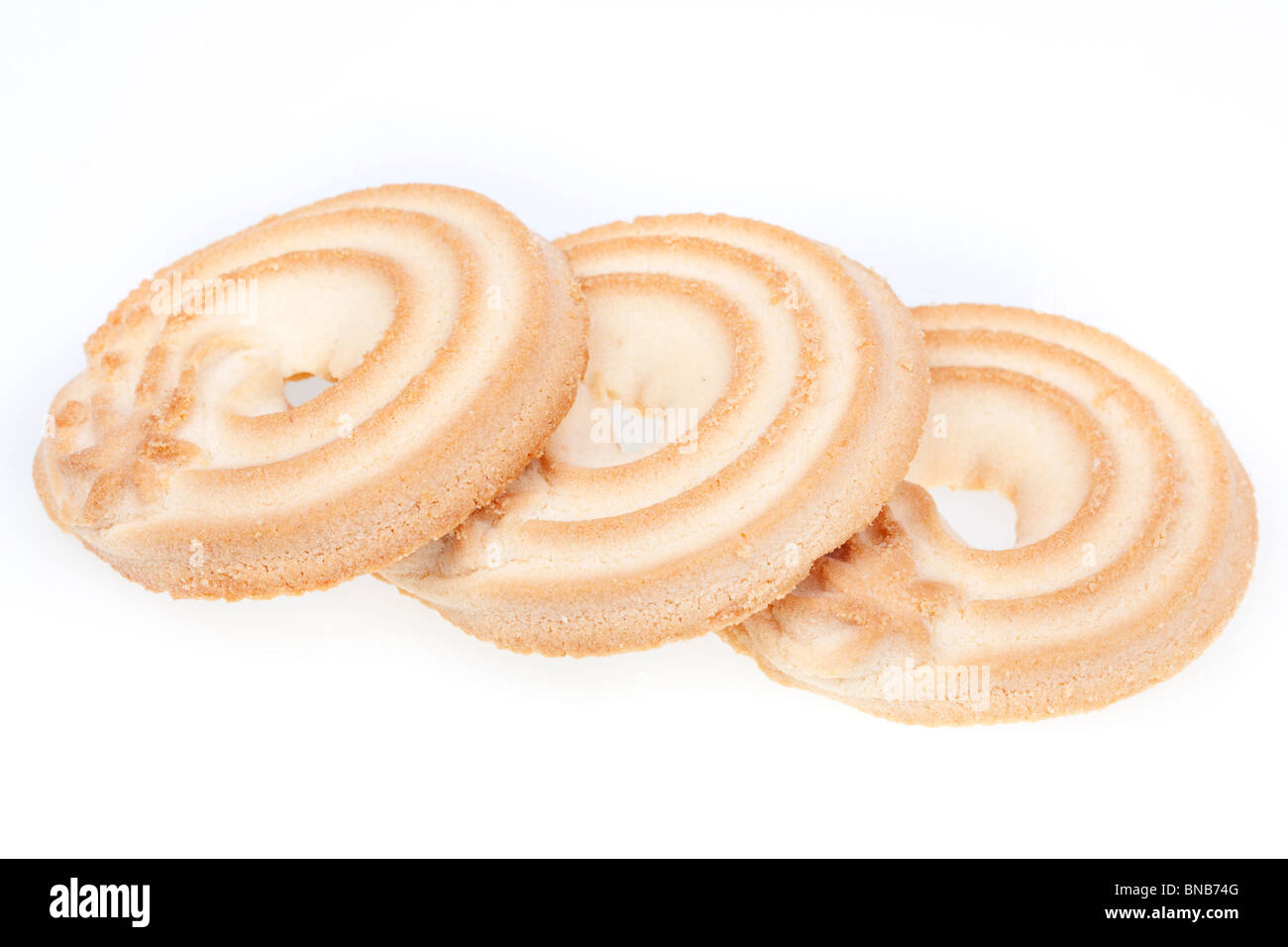 biscuits isolated on white background Stock Photo - Alamy