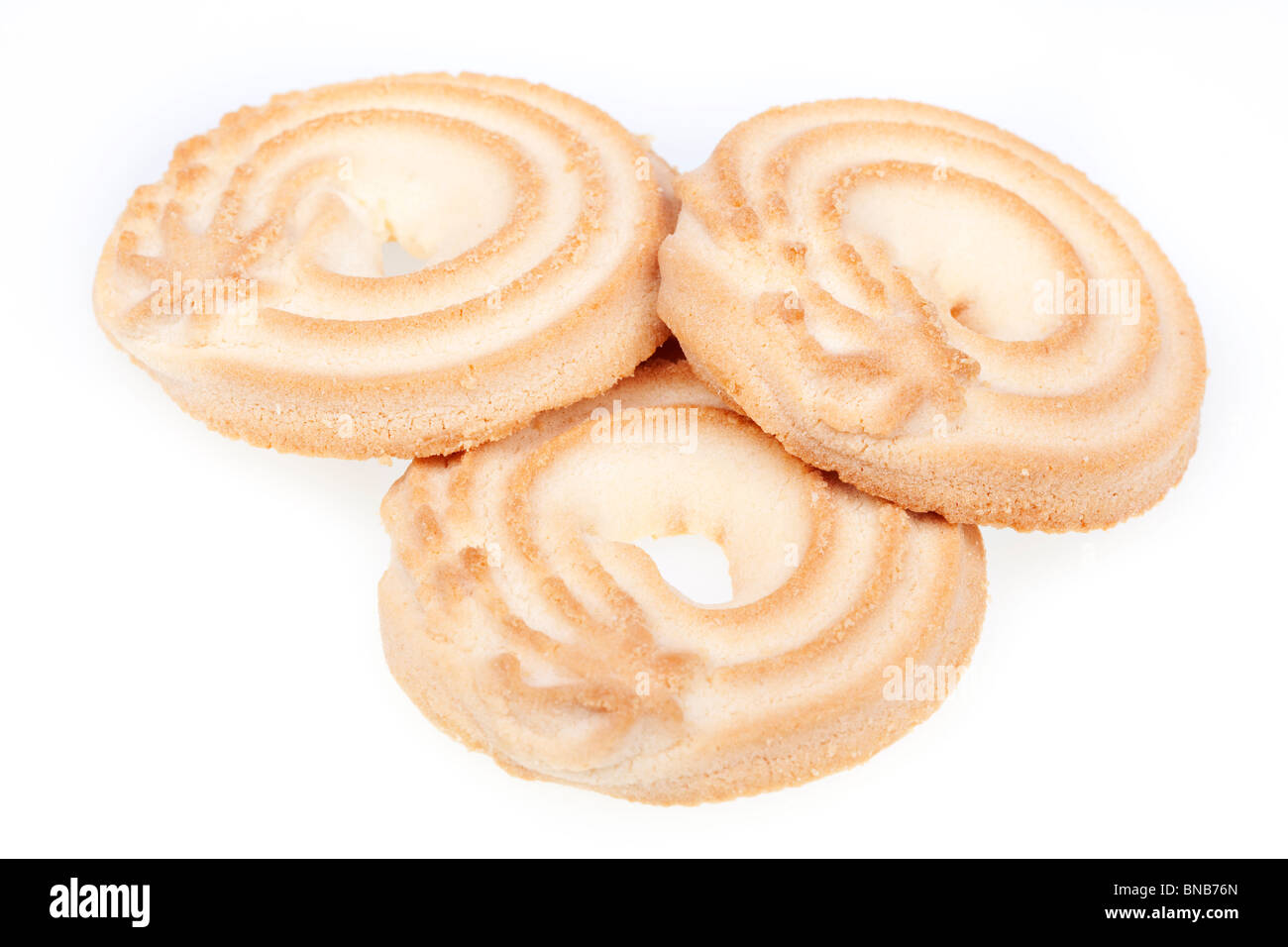 biscuits isolated on white background Stock Photo - Alamy