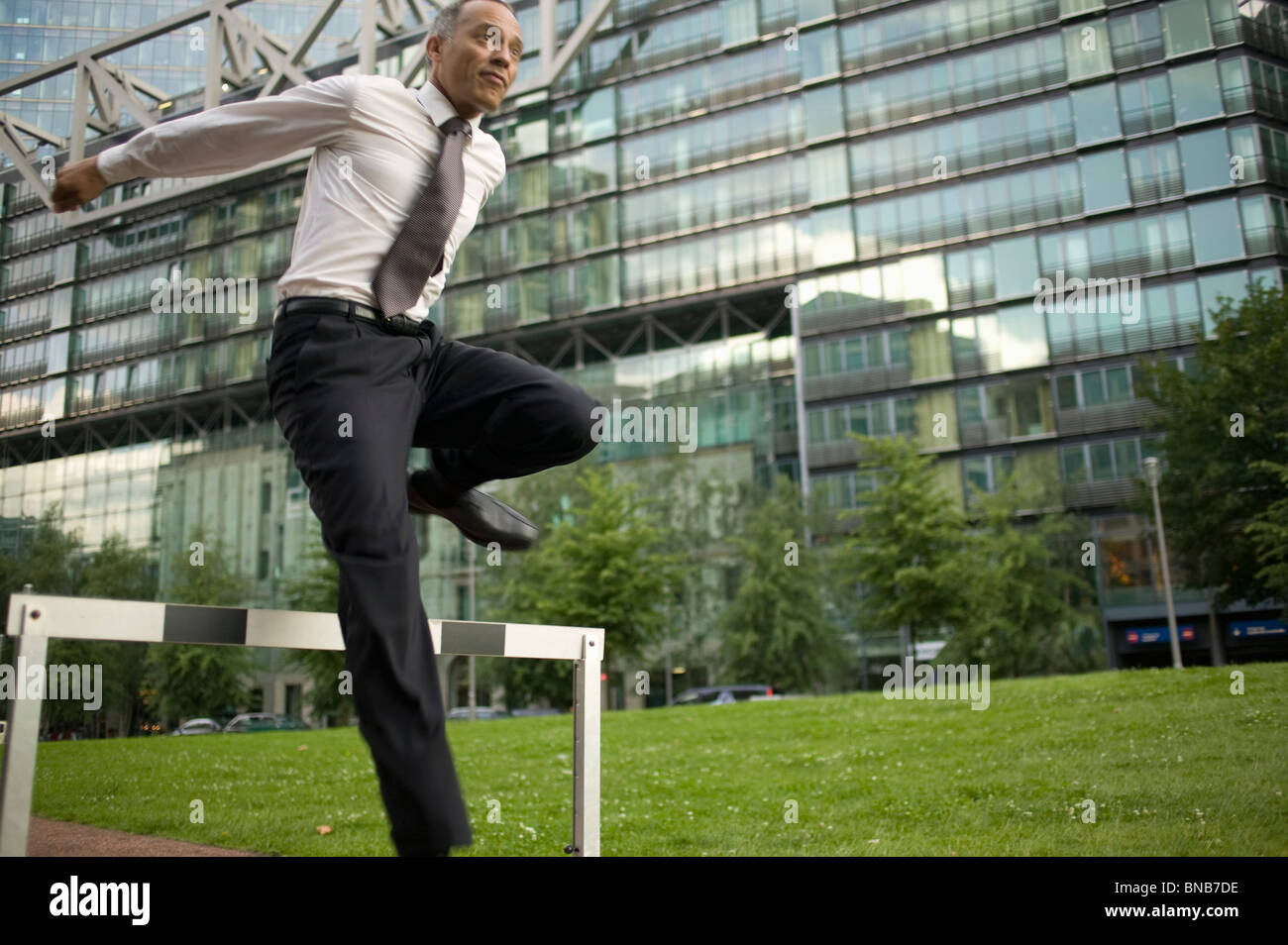 Man Jumping Hurdle High Resolution Stock Photography and Images - Alamy