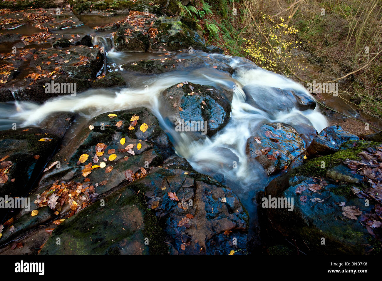Waterfall Foss Whitby High Resolution Stock Photography and Images - Alamy