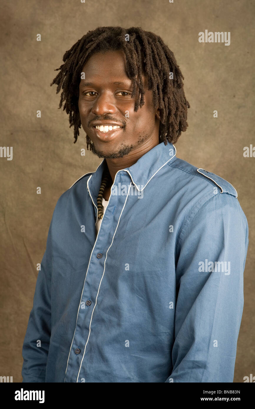 Emmanuel Jal Sudanese musician and former child soldier Stock Photo - Alamy