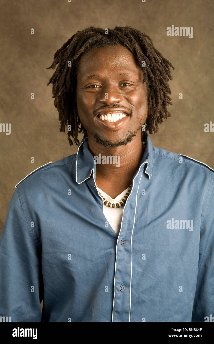 Emmanuel Jal Sudanese musician and former child soldier Stock Photo - Alamy