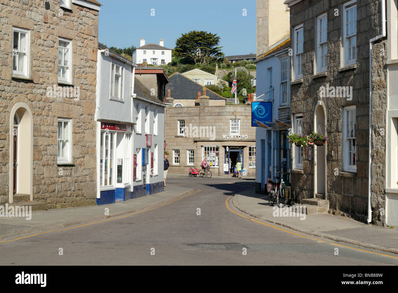 Hugh Town St. Mary's Isles of Scilly Cornwall UK Stock Photo - Alamy