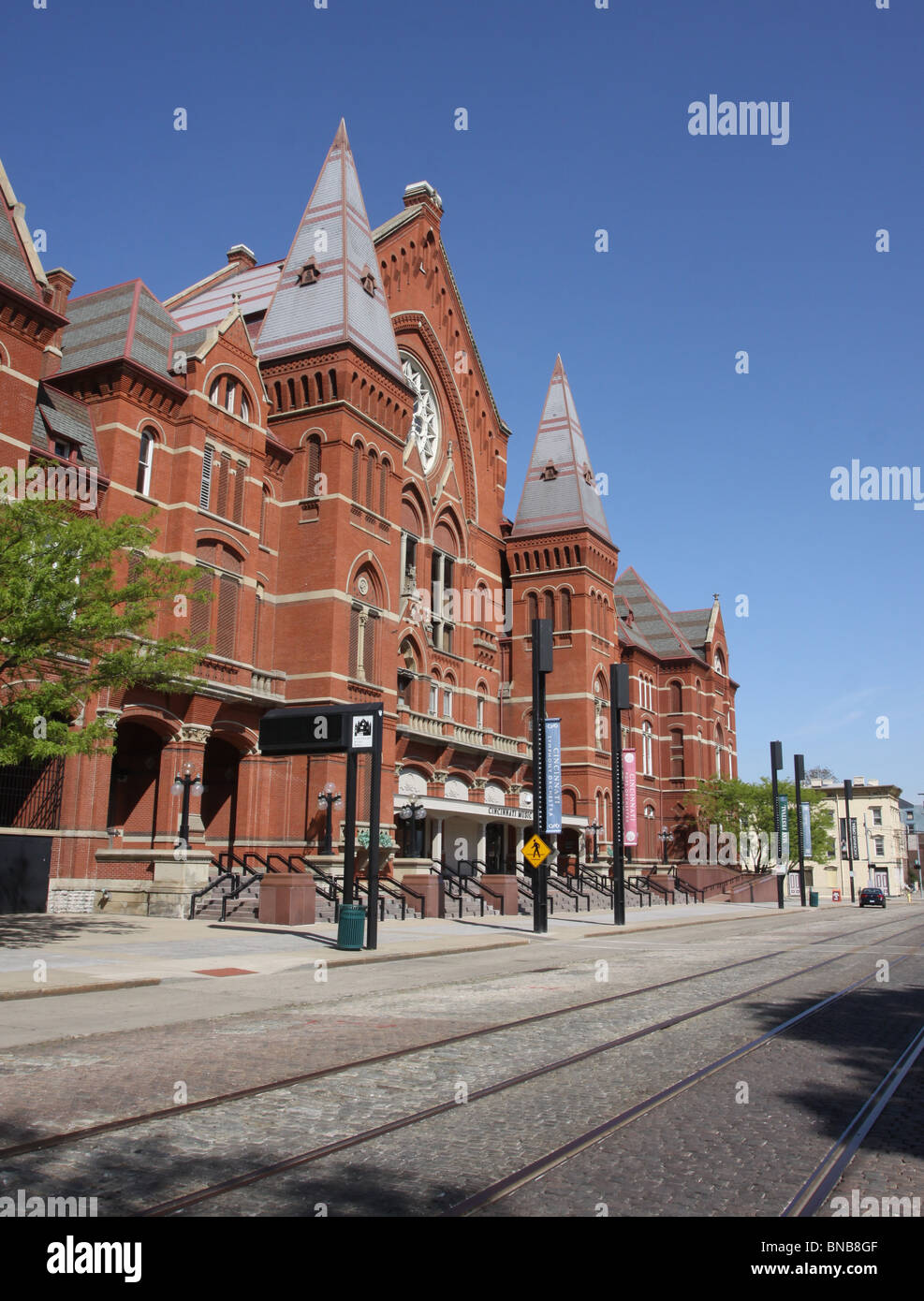 Music Hall downtown Cincinnati historic opera house Stock Photo - Alamy