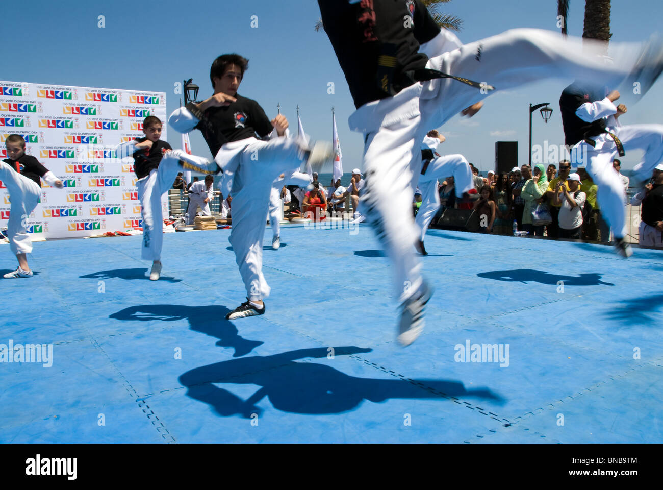 Olympic day 2010 Beirut Lebanon Stock Photo - Alamy