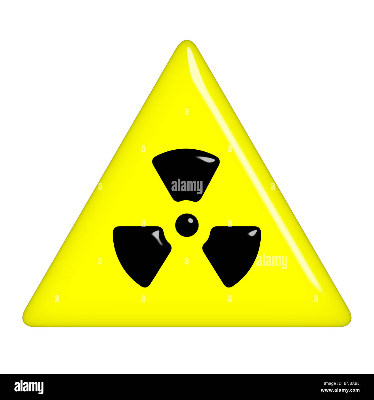 3d radioactive symbol Stock Photo - Alamy