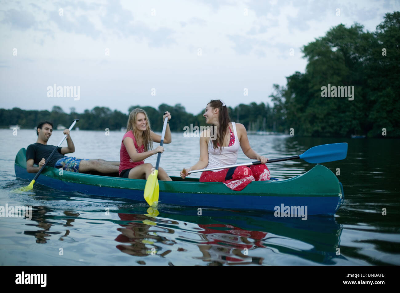 Canoe Paddling High Resolution Stock Photography and Images - Alamy