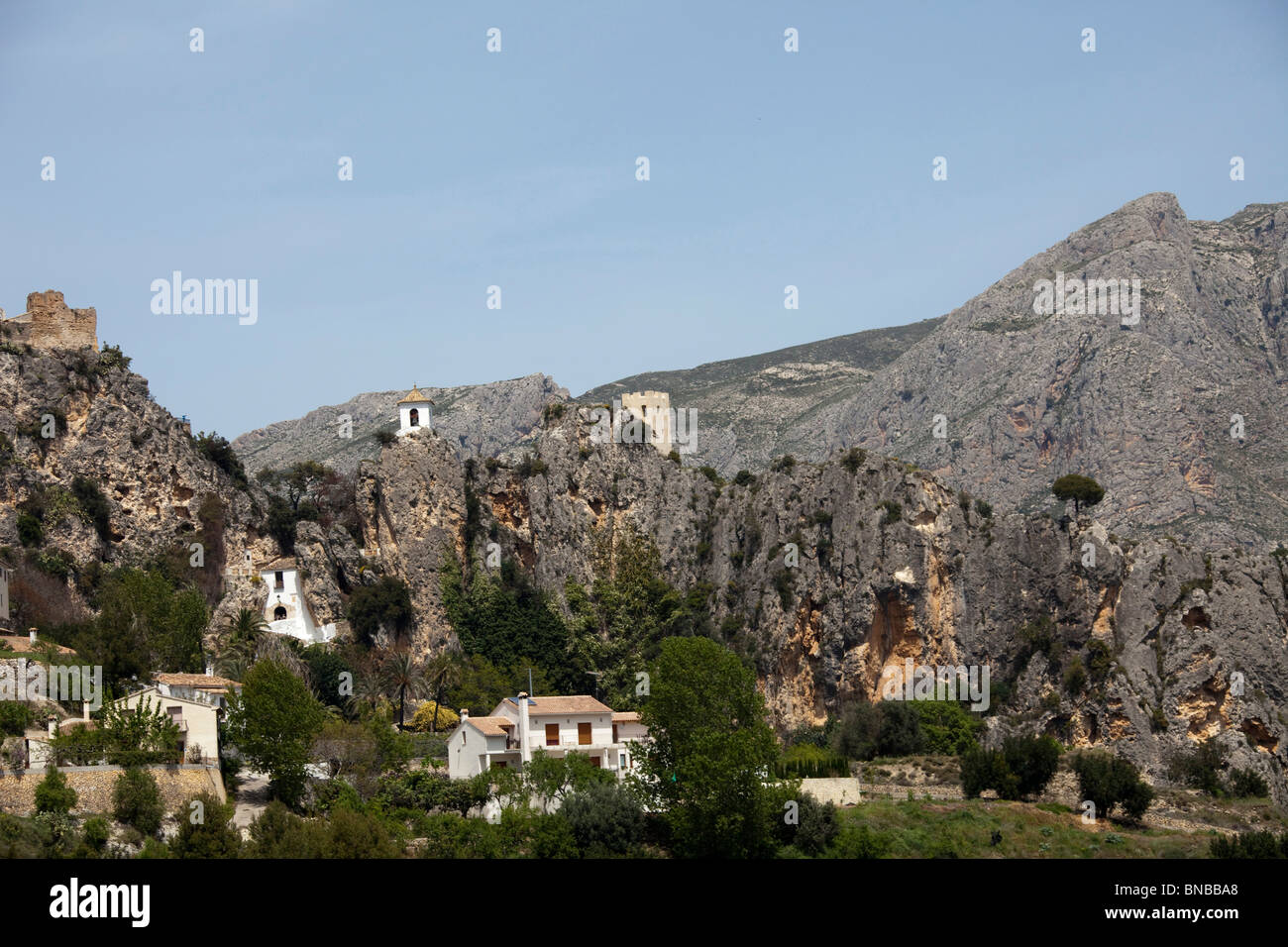 El Castell de Guadalest Village, and the Castle of Saint Joseph . near ...