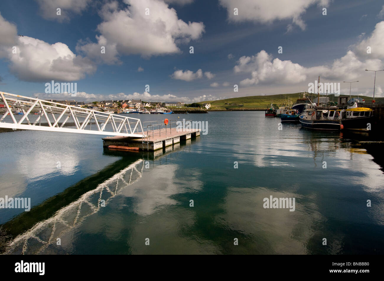 Dingle harbour on Dingle Peninsula, County Kerry, Ireland Stock Photo ...